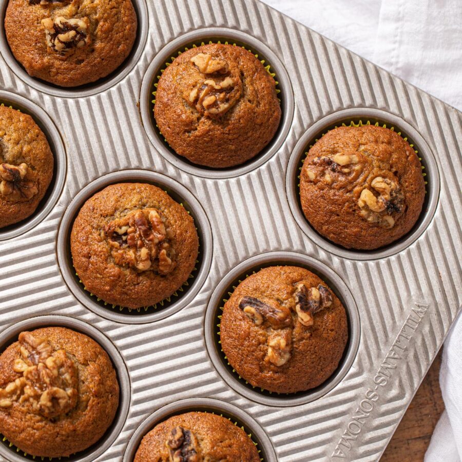 Iced Lemon Muffins Recipe - Dinner, then Dessert