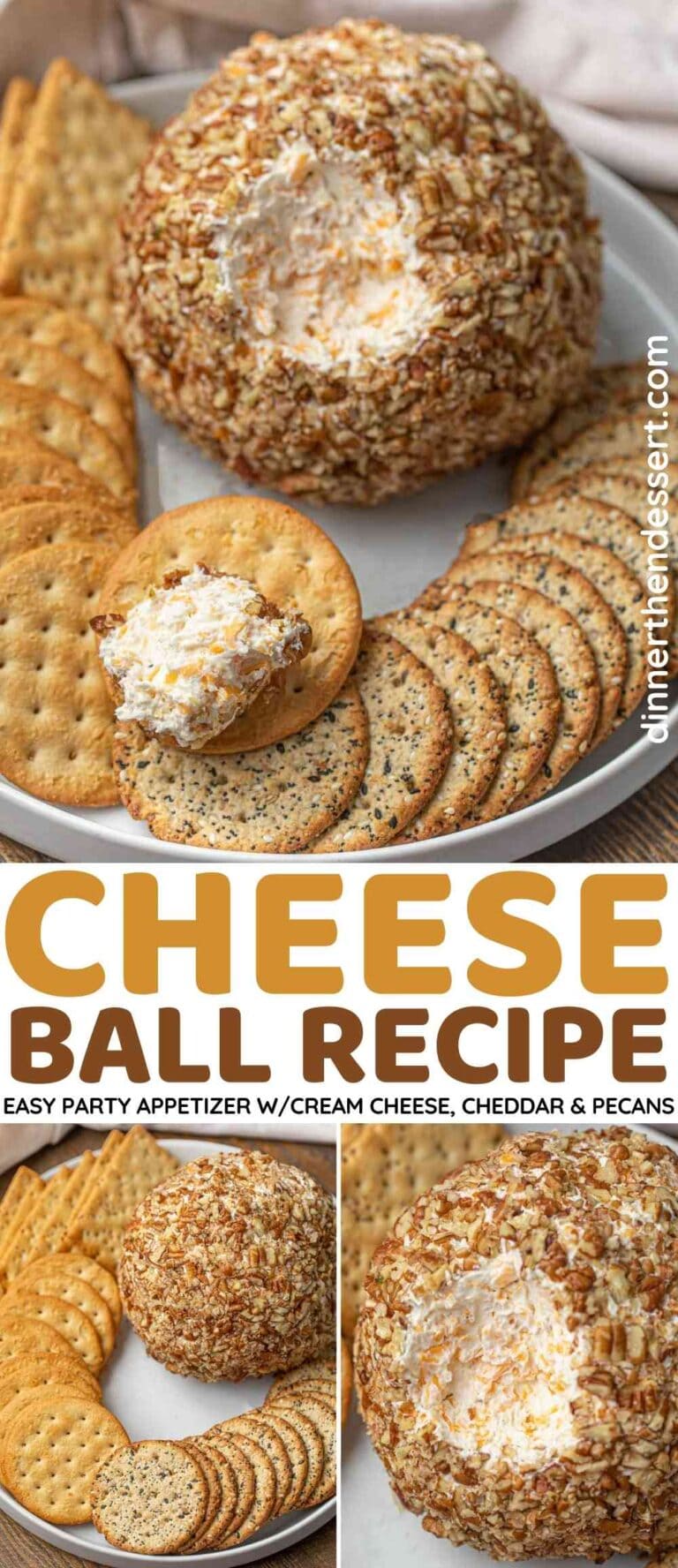 Ultimate Cheese Ball [+VIDEO] - Dinner, then Dessert