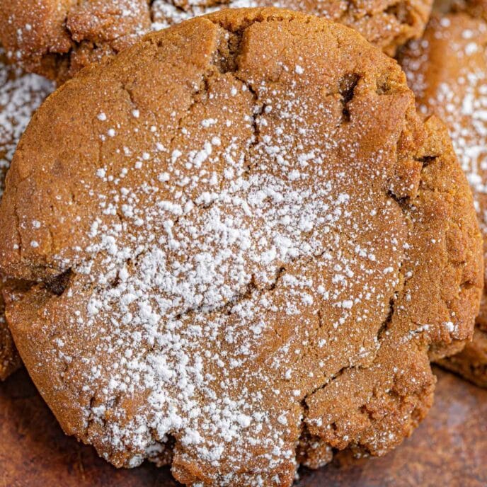 Easy Chewy Ginger Cookies (Perfect for Holidays!) - Dinner, then Dessert