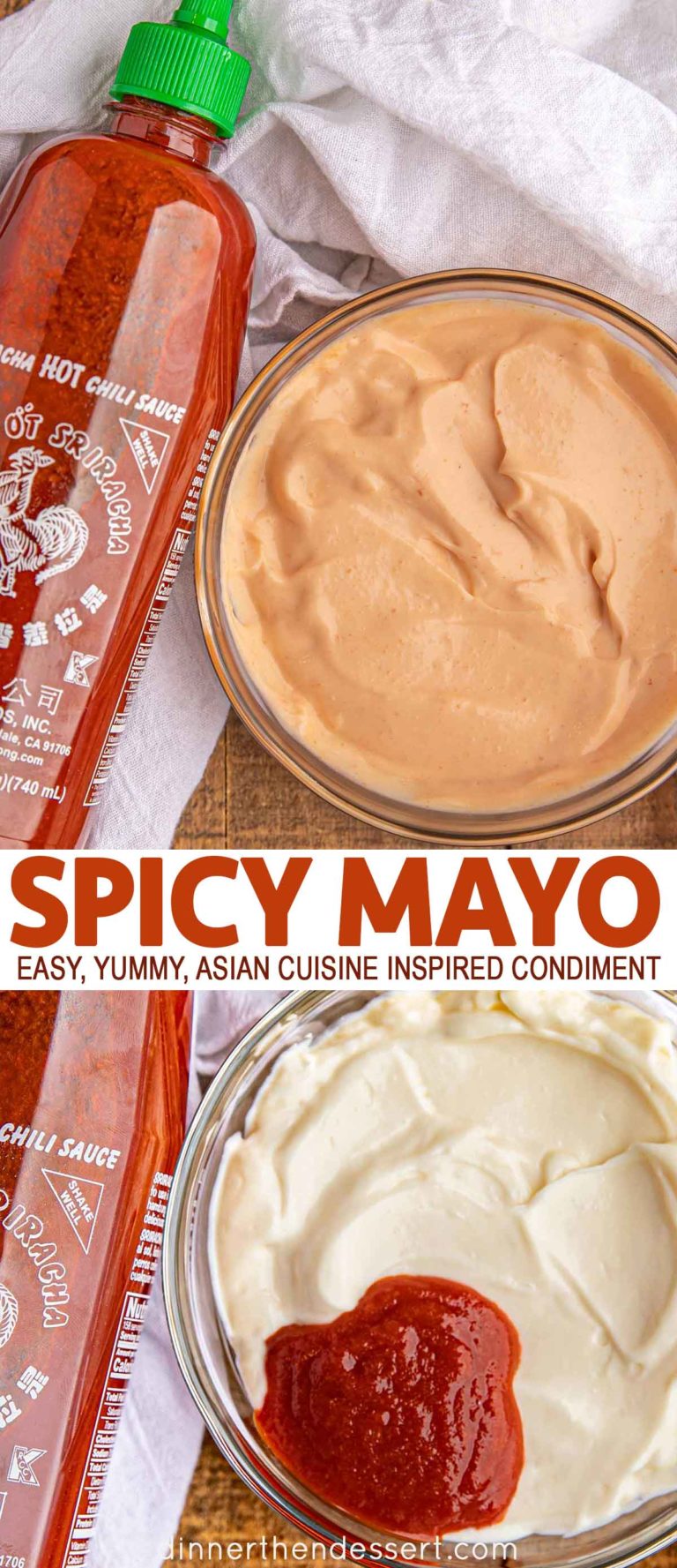 Easy Spicy Mayo Recipe (The best topping and spread!) [VIDEO] - Dinner ...