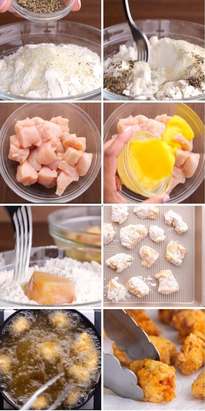 Chicken Nuggets Recipe (Perfectly Crispy & Easy!) [VIDEO] - Dinner ...