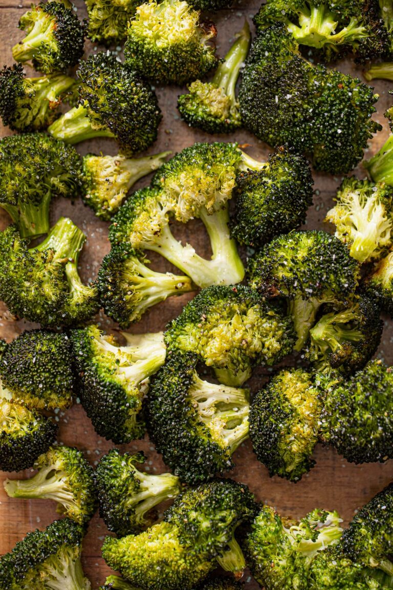 Easy Roasted Broccoli Recipe (Perfectly Crisp Tender!) - Dinner, then ...