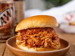 Slow Cooker Root Beer Chicken Recipe (Crockpot) - Dinner, then Dessert