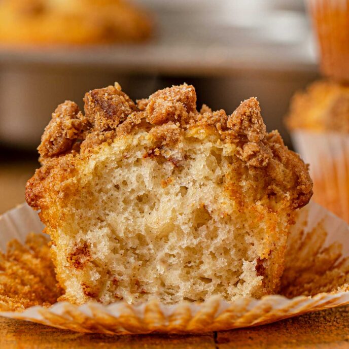 Easy Apple Muffins Recipe (Ready in 30 Minutes!) - Dinner, then Dessert