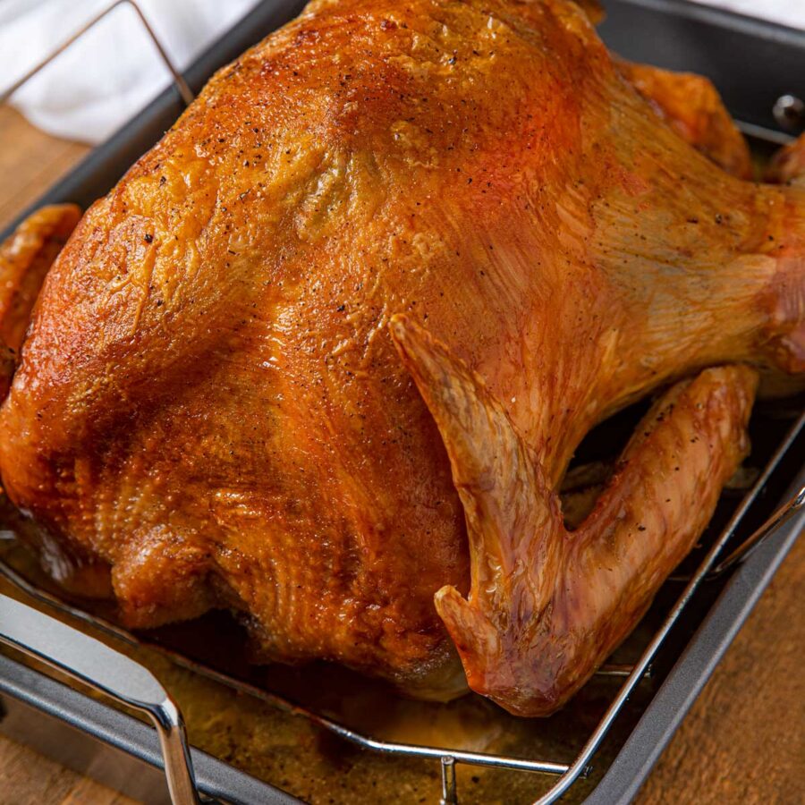 Slow Roasted Overnight Turkey [VIDEO] - Dinner, then Dessert