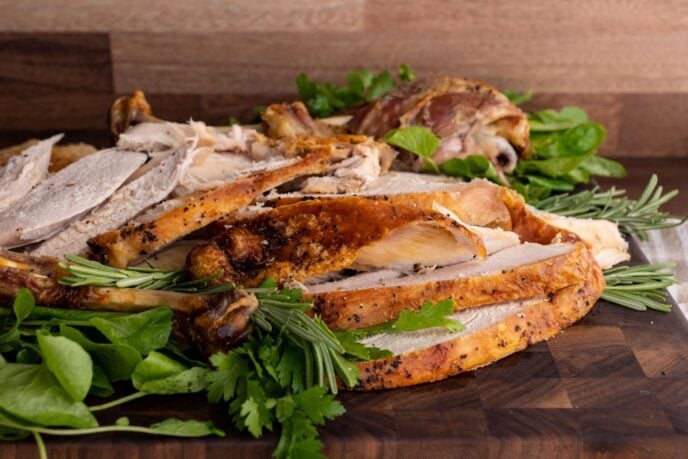 Roast Turkey Recipe (In Electric Roaster) [VIDEO] - Dinner, then Dessert