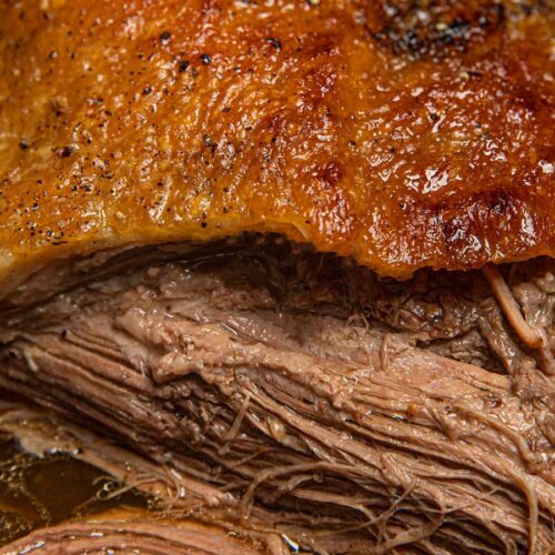 Slow Cooker Beef Brisket Recipe - Dinner, then Dessert