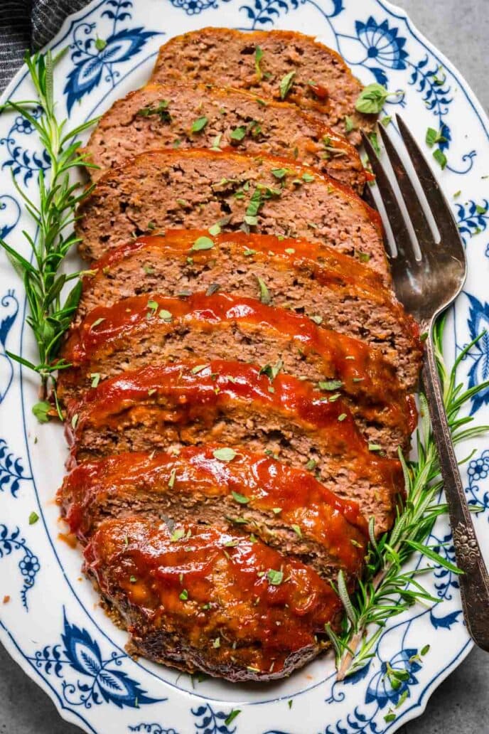 Slow Cooker Meatloaf Recipe - Dinner, then Dessert