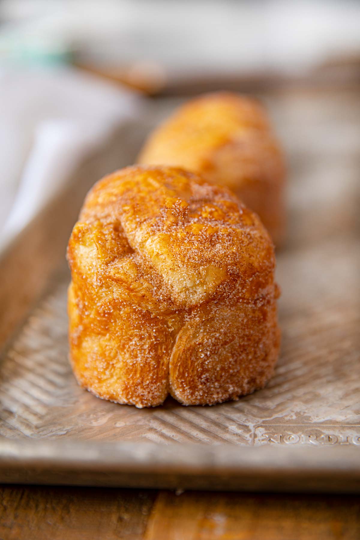 Cinnamon Sugar Cruffins Recipe - Dinner, then Dessert