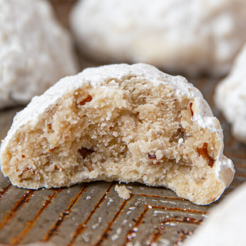 Homemade Italian Wedding Cookies Recipe - Dinner, then Dessert
