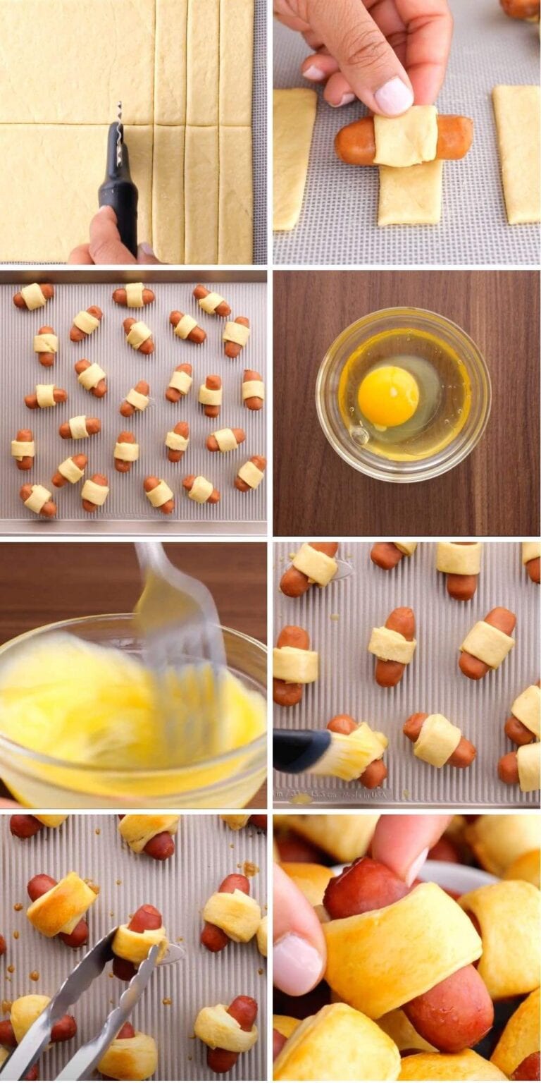 Pigs In A Blanket Recipe [VIDEO] - Dinner, then Dessert