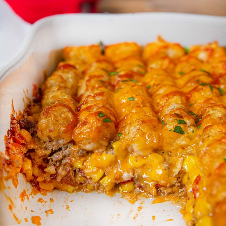 Cowboy Casserole Recipe - Dinner, then Dessert