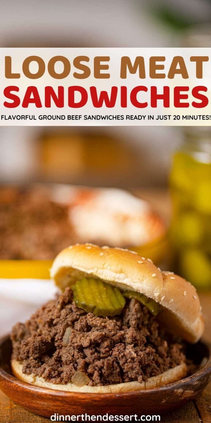 Loose Meat Sandwiches Recipe (Just like Maid-Rite) - Dinner, then Dessert
