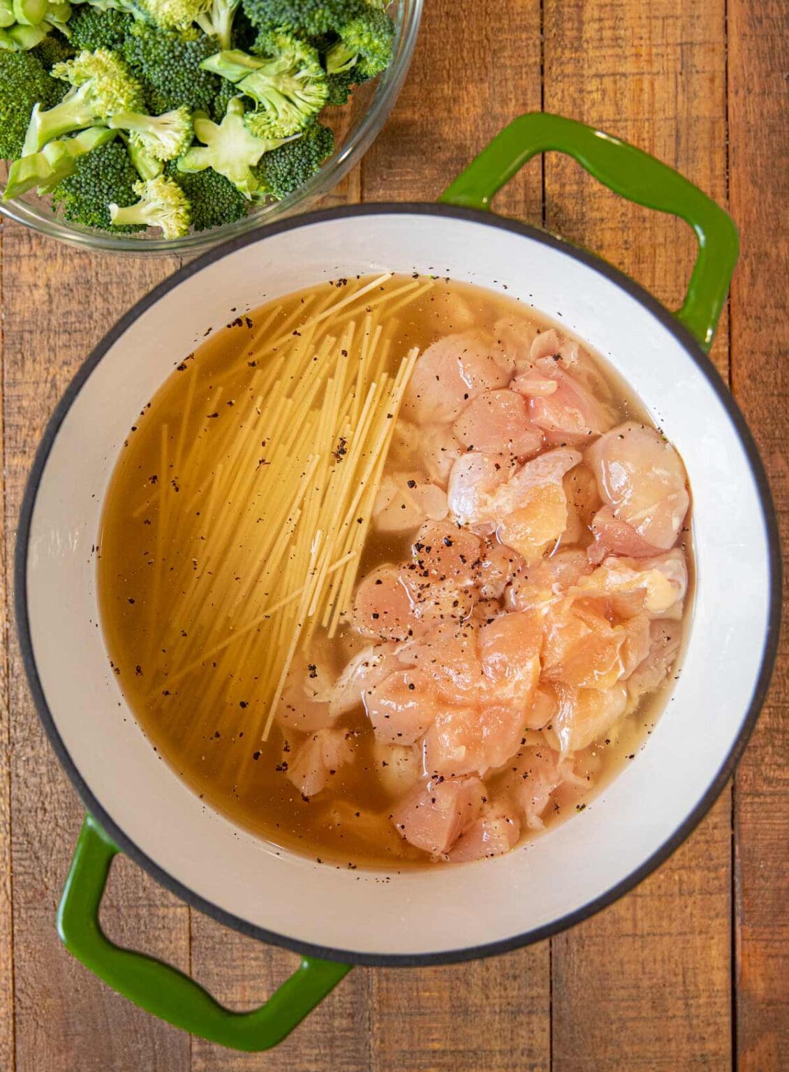 One Pot Chicken Caesar Pasta Recipe - Dinner, then Dessert