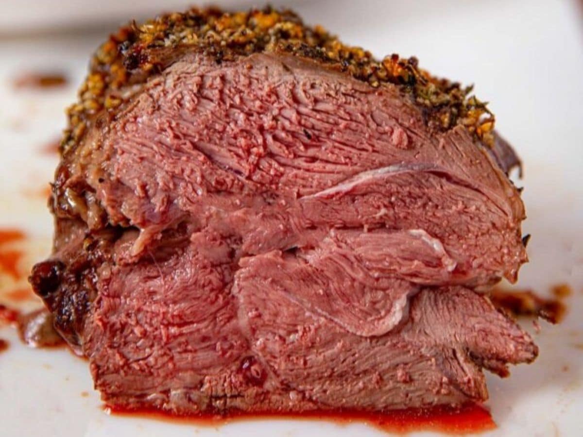 Roast Leg of Lamb Recipe - Dinner, then Dessert