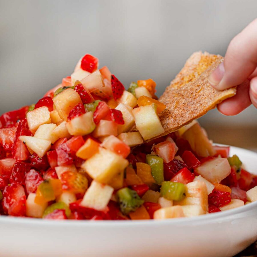 Easy Fruit Salad Recipe - Dinner, then Dessert