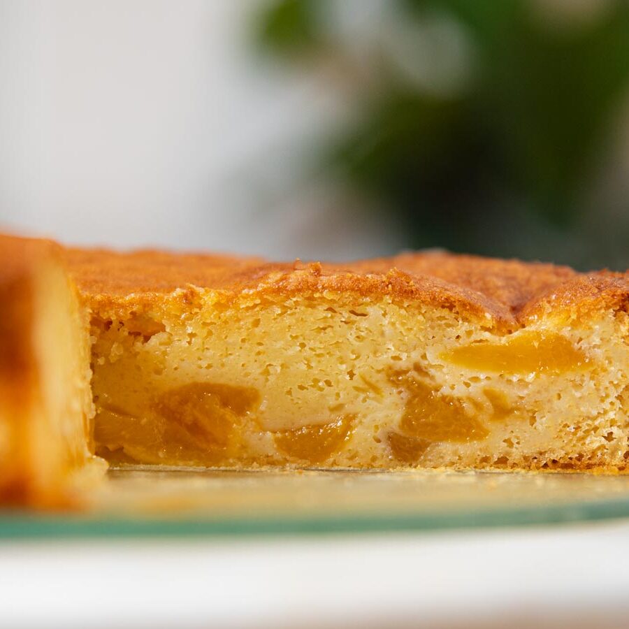 Peach Cake Recipe (Fresh, Frozen or Canned) - Dinner, then Dessert