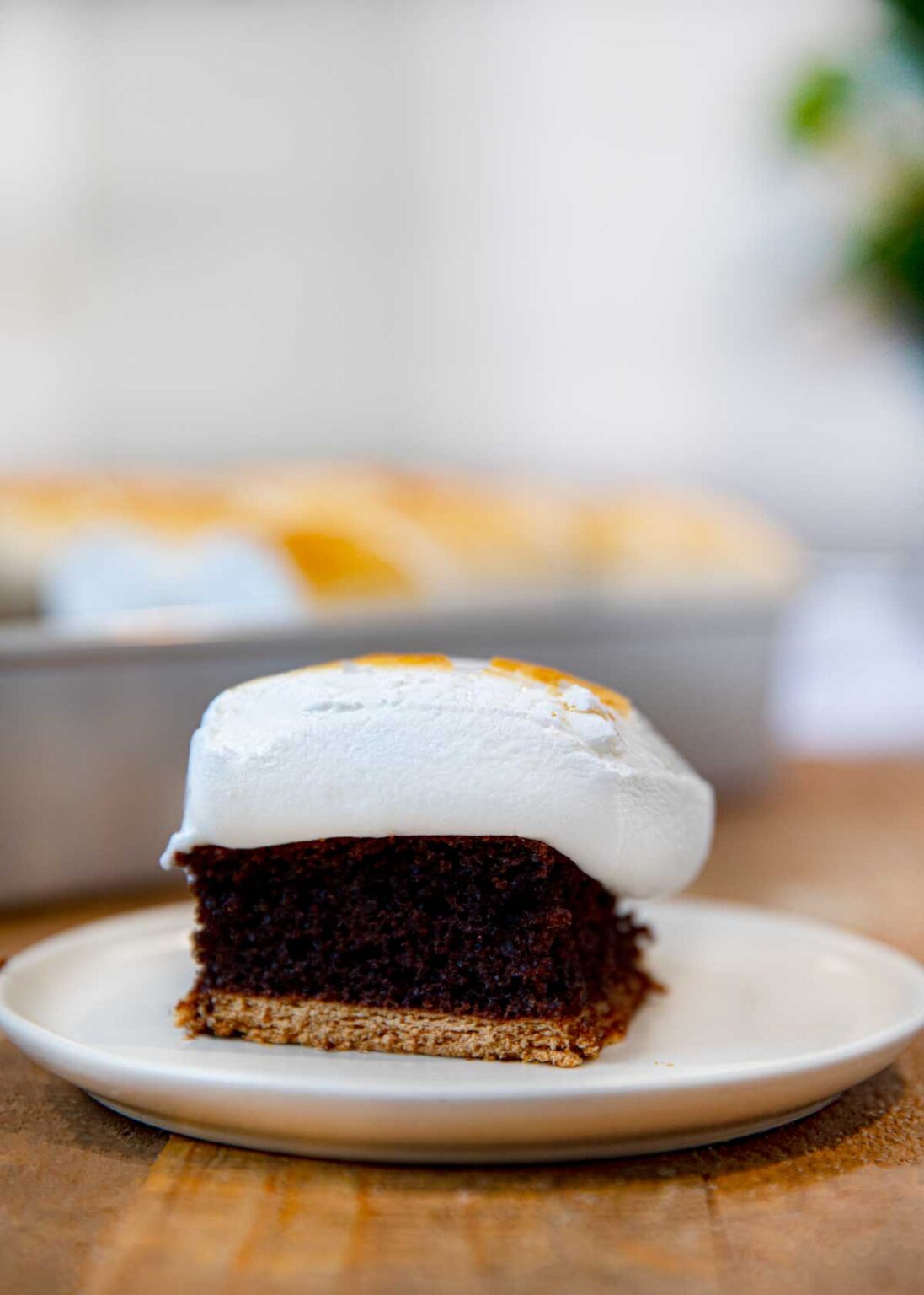 S'mores Sheet Cake Recipe - Dinner, then Dessert