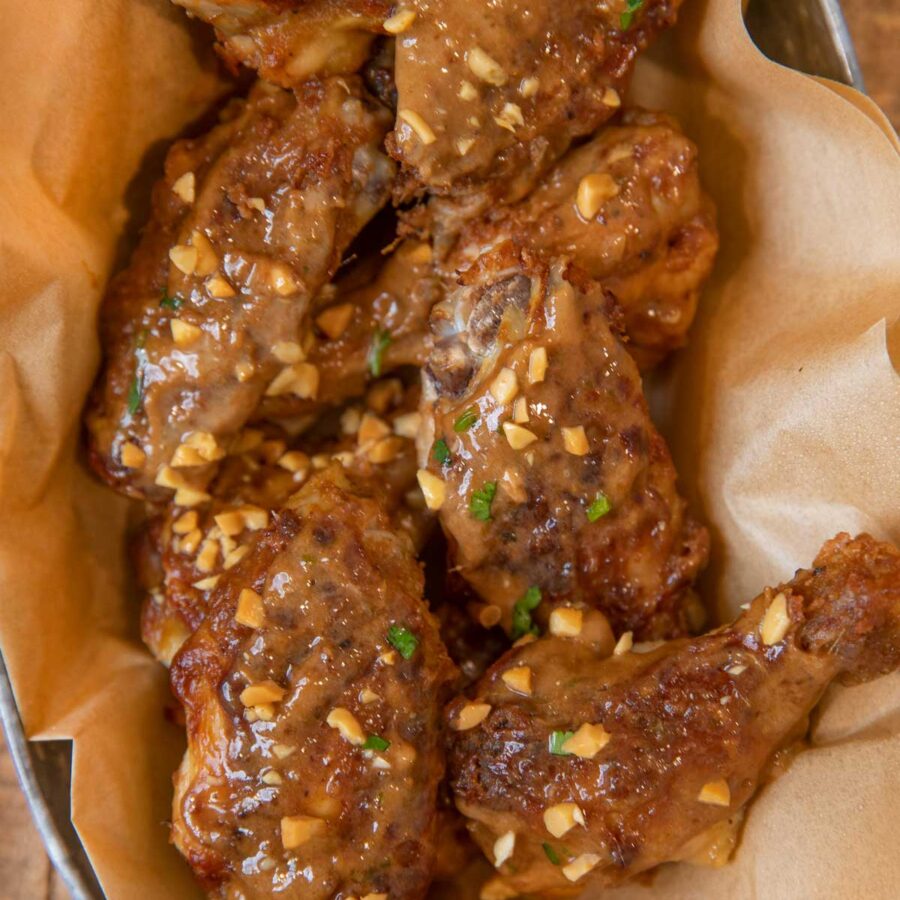Grilled Chicken Wings Recipe - Dinner, then Dessert