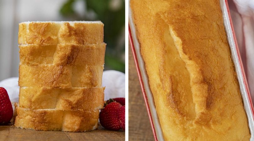 Angel Food Cake Loaf Recipe (Great for shortcake!) - Dinner, then Dessert