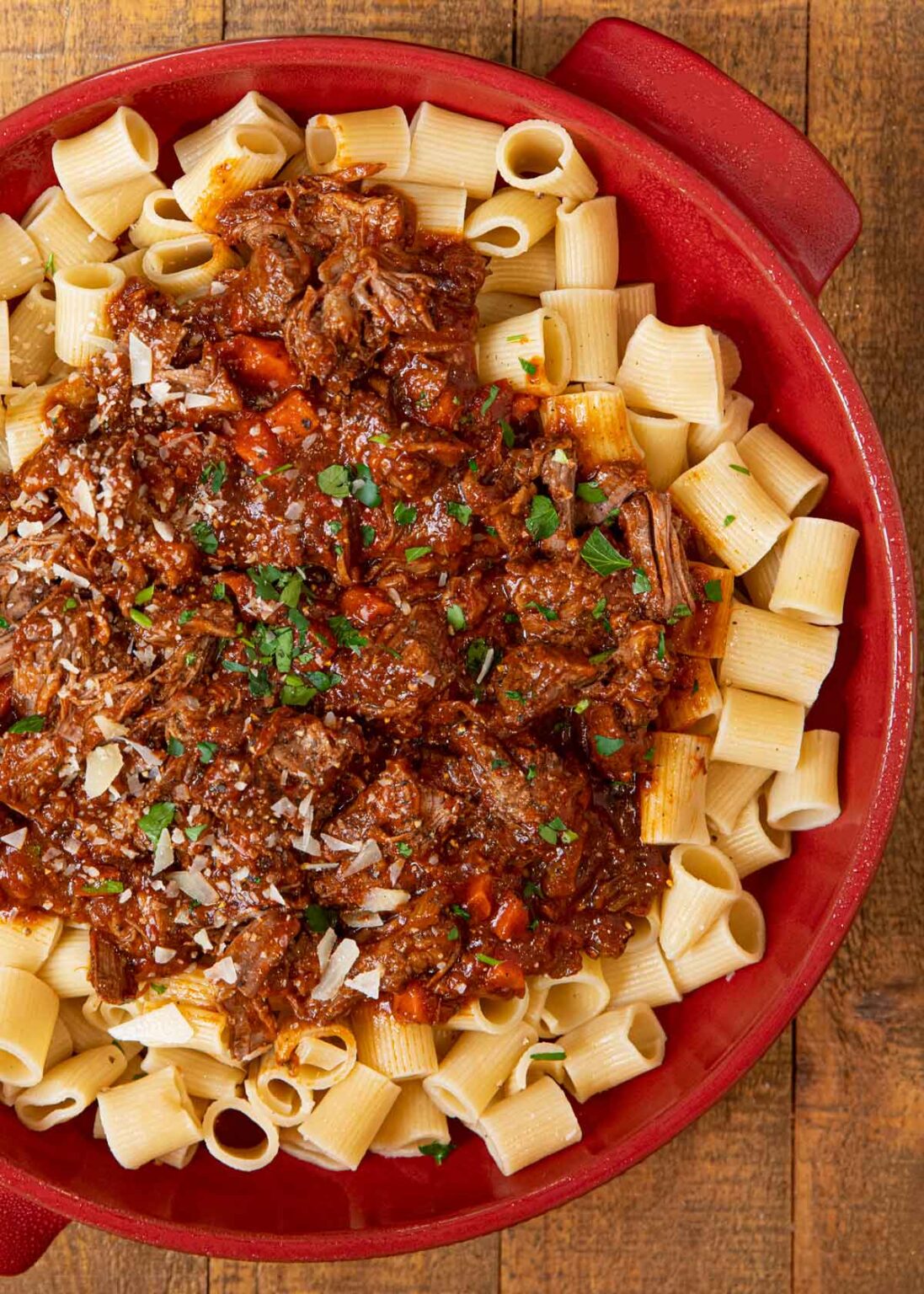 Slow Cooker Beef Ragu (Oven/Stove-top/Instant Pot directions included)