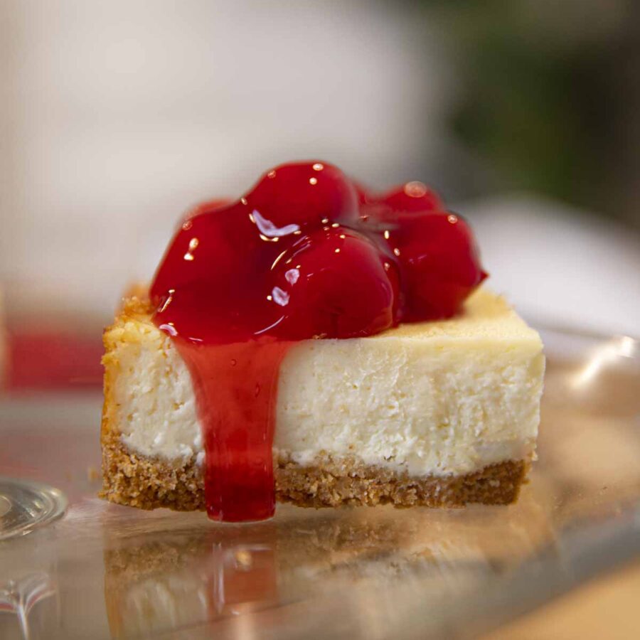 Cherry Cheesecake (No Pie Filling!) - Dinner, then Dessert