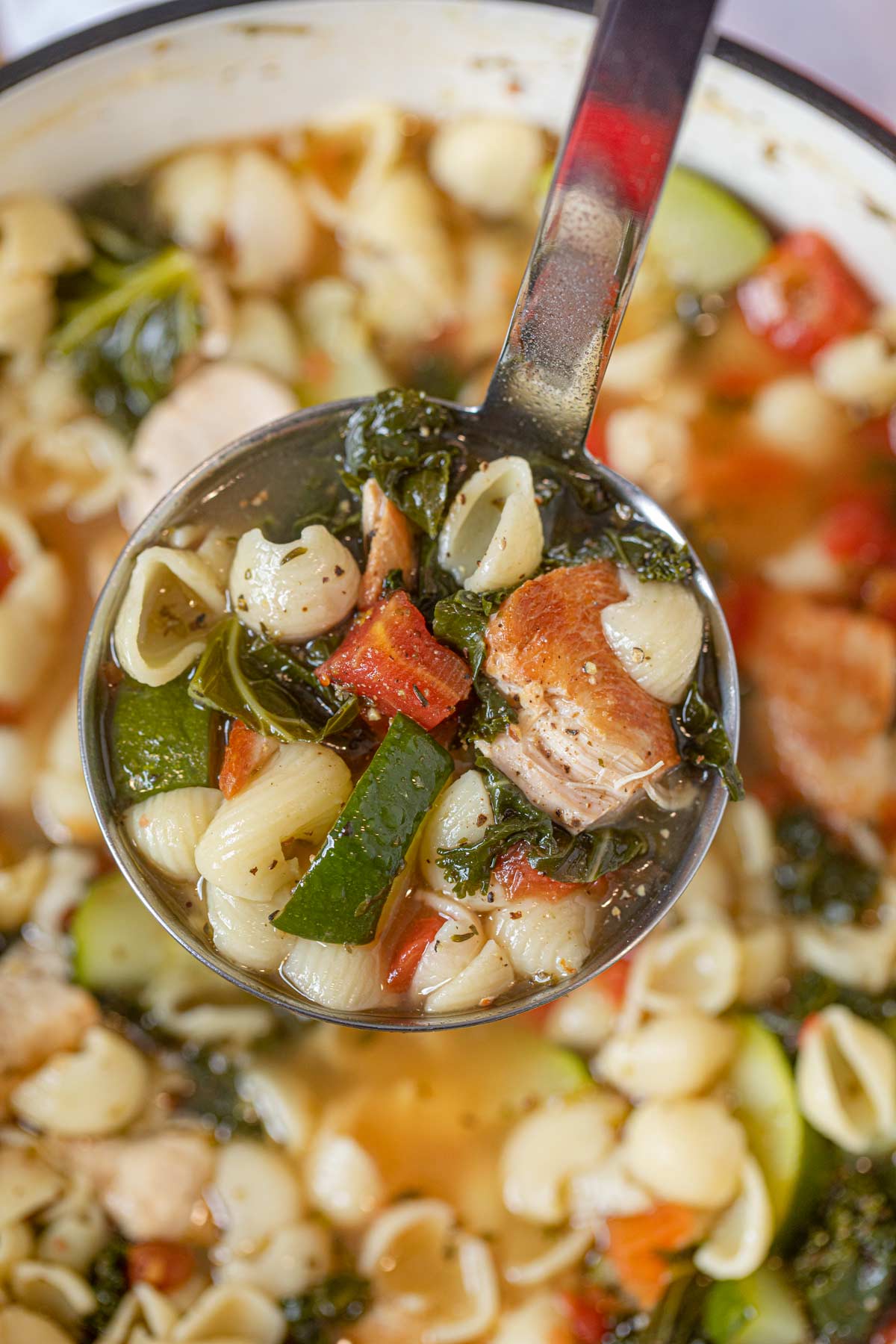 Receta fácil de sopa de pollo italiana (con fideos) | Great Journey