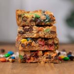 Magic Monster Layer Bars Recipe (Trail Mix Bar) - Dinner, then Dessert