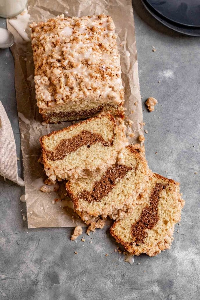 New York Crumb Loaf Cake - Dinner, then Dessert