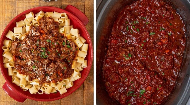 Slow Cooker Beef Ragu (Oven/Stove-top/Instant Pot directions included)
