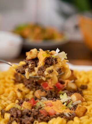 Big Mac Pasta Salad Recipe - Dinner, then Dessert