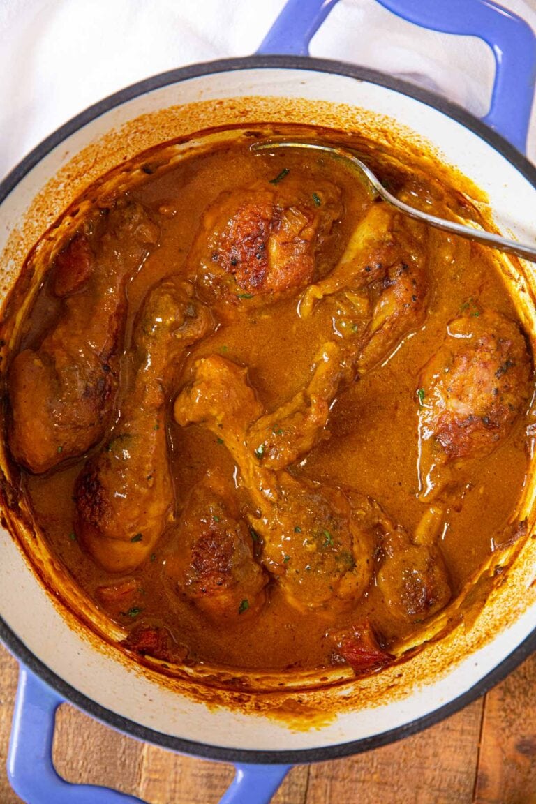Curry Braised Chicken Legs Recipe - Dinner, then Dessert