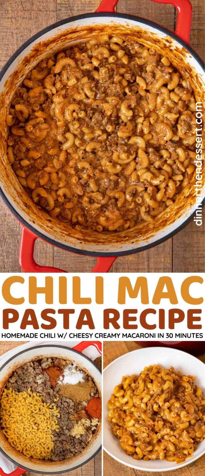 Easy Chili Mac Recipe (Ready in One Hour!) [VIDEO] - Dinner, then Dessert