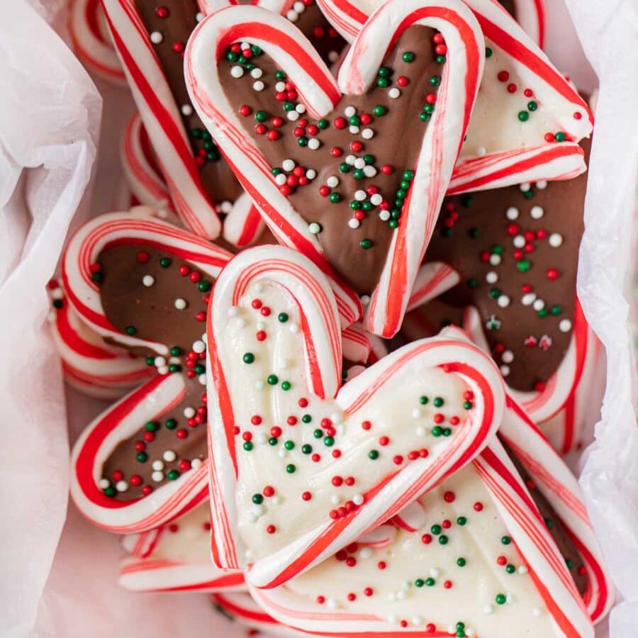 Chocolate Peppermint Hearts Recipe - Dinner, then Dessert