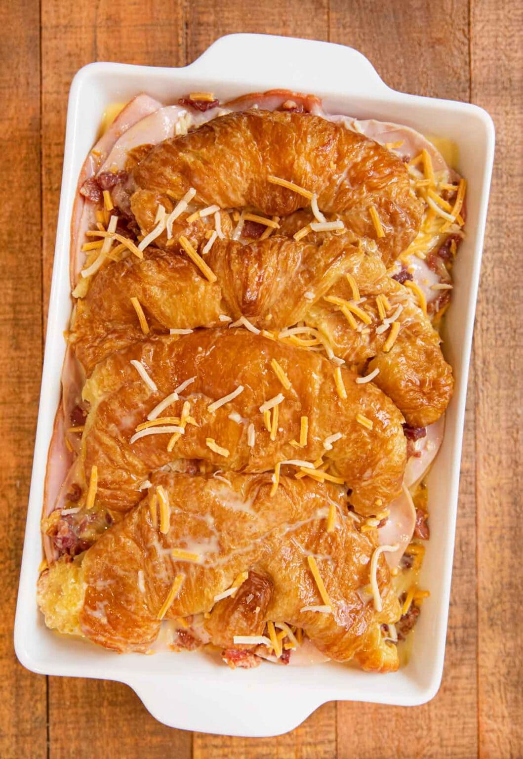 Croissant Club Sandwich Bake Recipe - Dinner, then Dessert