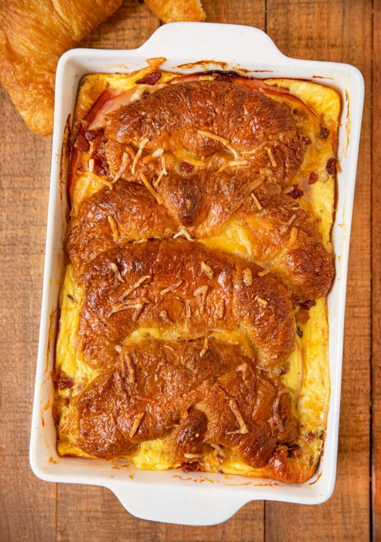 Croissant Club Sandwich Bake Recipe - Dinner, then Dessert