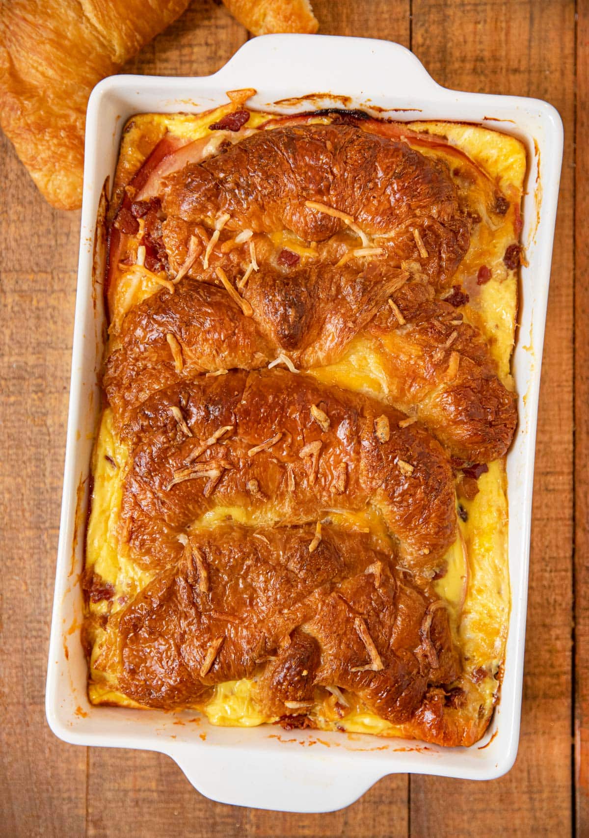 Croissant Club Sandwich Bake Recipe - Dinner, then Dessert