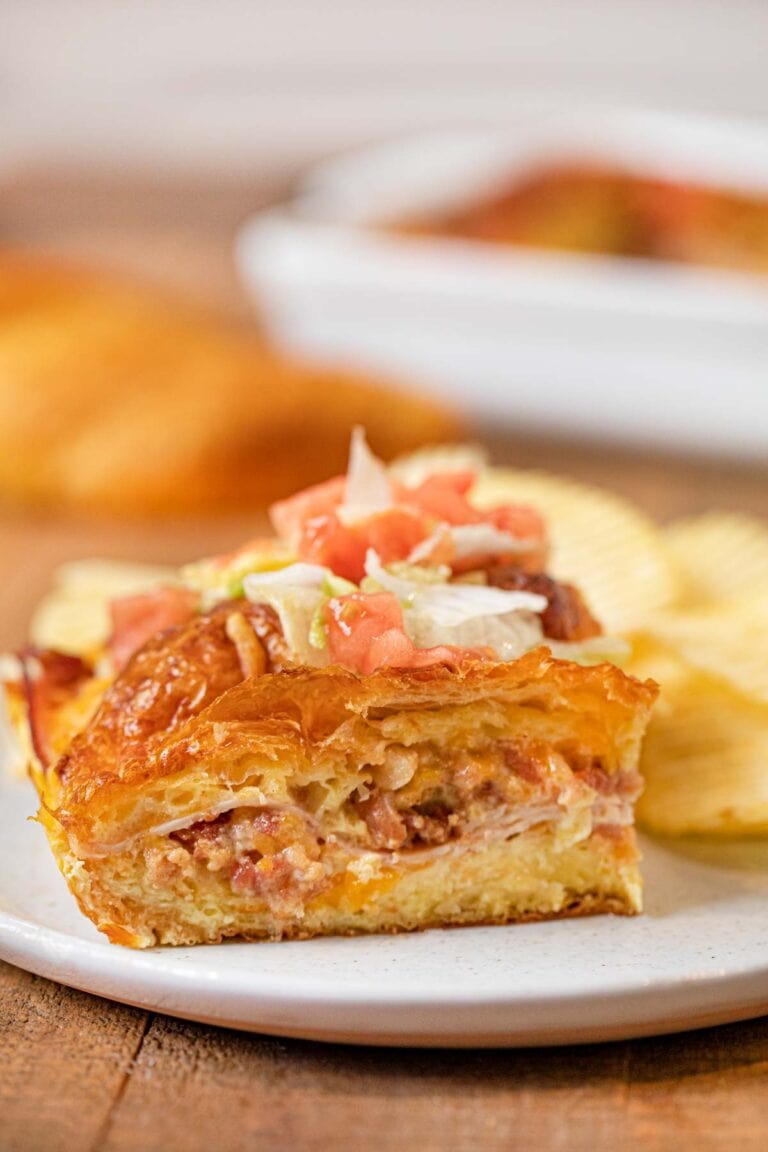 Croissant Club Sandwich Bake Recipe - Dinner, then Dessert