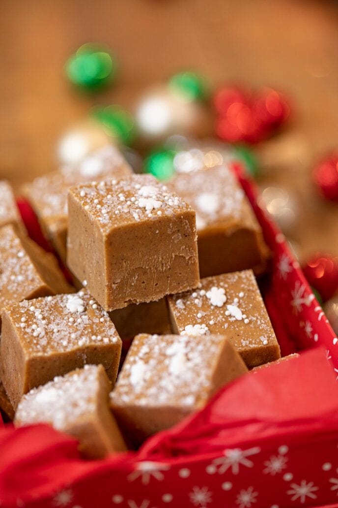 Gingerbread Fudge Recipe - Dinner, then Dessert