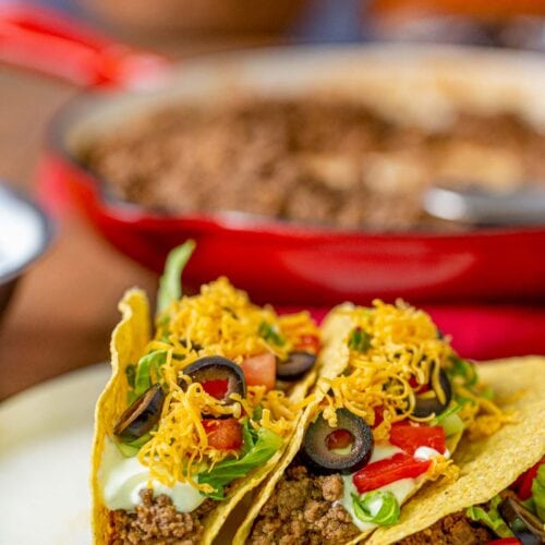 Ground Beef Soft Tacos Recipe - Dinner, then Dessert