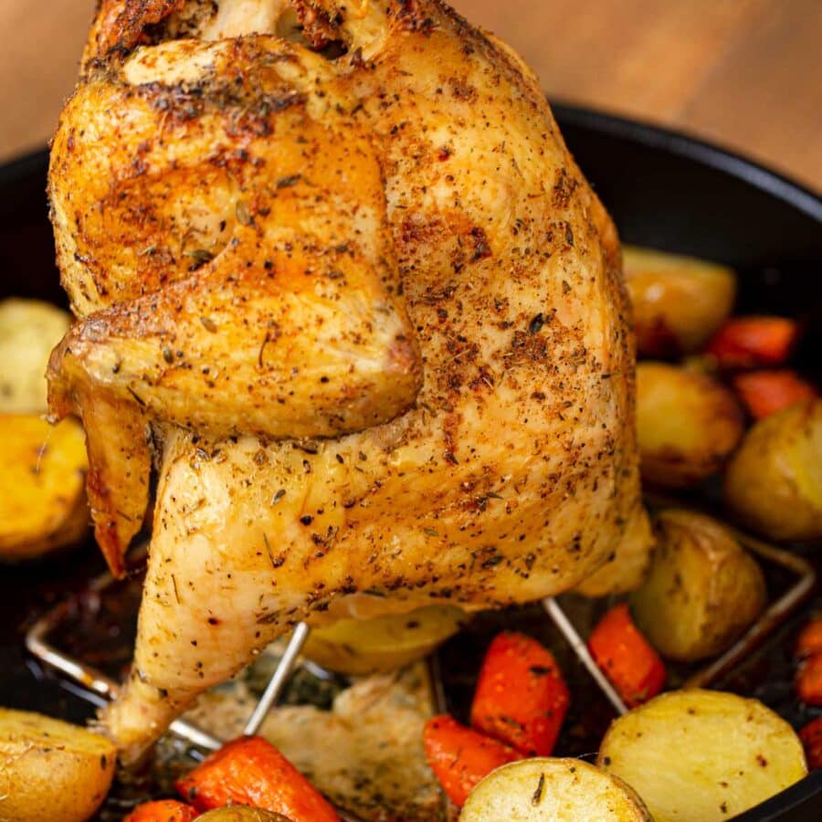Beer Braised Chicken Thighs Recipe - Dinner, then Dessert
