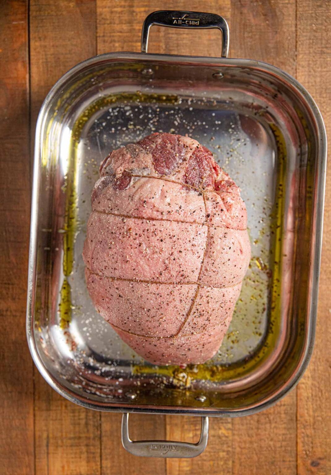 Easy Stuffed Leg of Lamb Recipe - Dinner, then Dessert