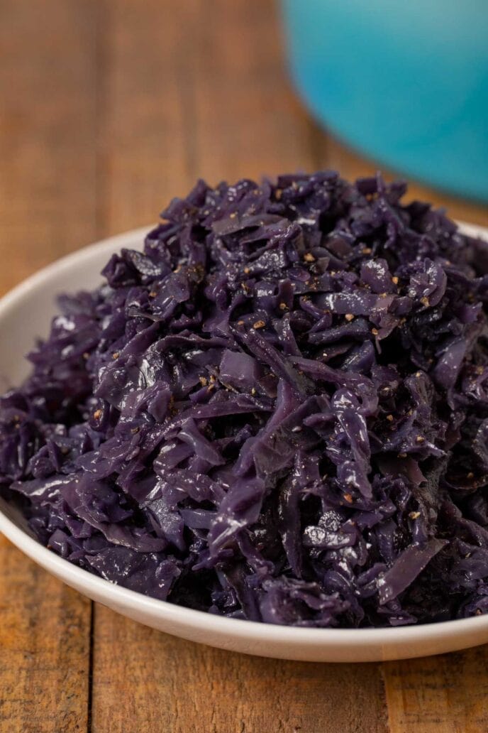 Braised Cabbage Recipe - Dinner, then Dessert