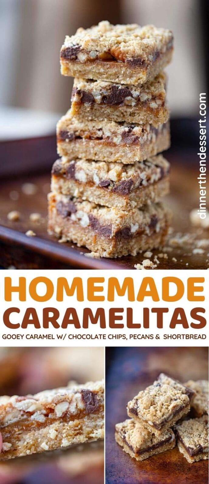 Easy Caramelitas Bars Recipe - Dinner, then Dessert