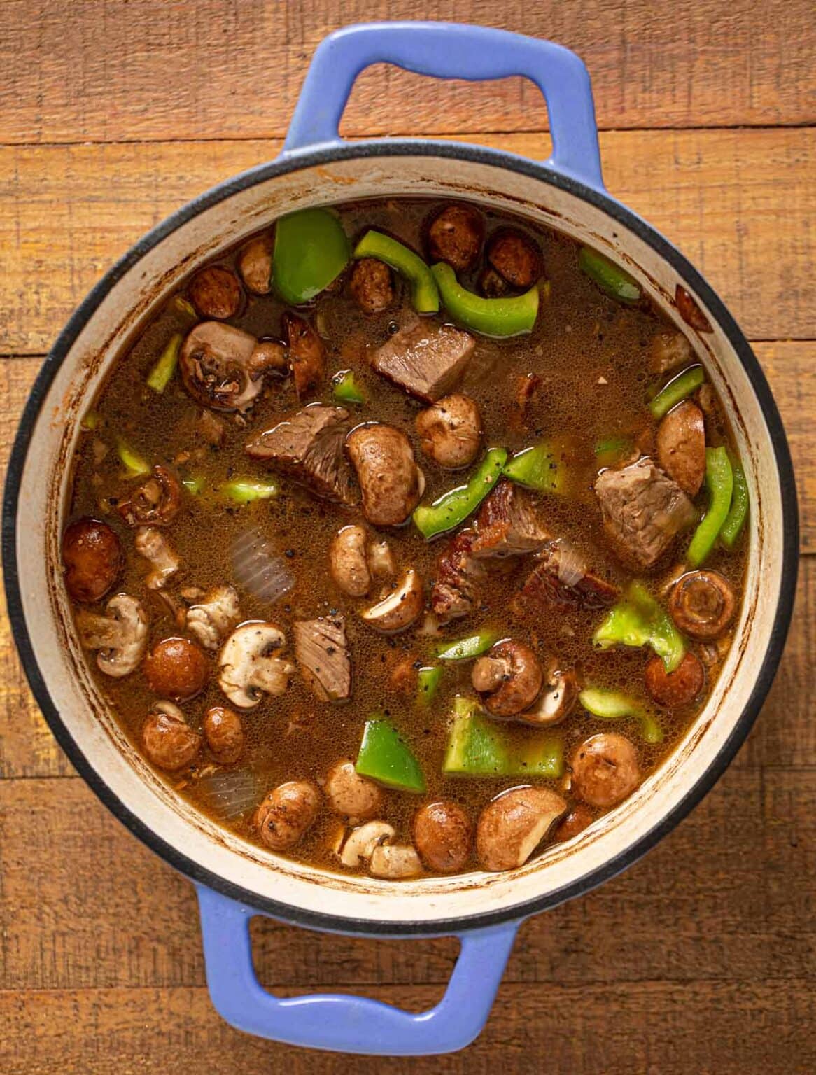 Cheesy Philly Cheesesteak Soup Recipe [VIDEO] - Dinner, then Dessert