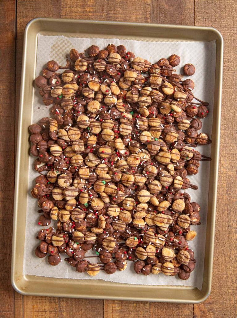 Christmas Saltine Toffee Snack Mix Recipe - Dinner, then Dessert
