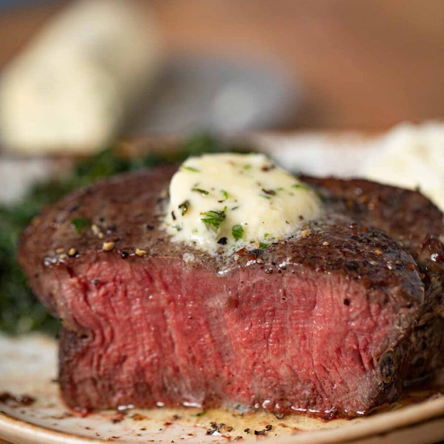 Classic Steak Diane Recipe (Cognac Cream Sauce) - Dinner, then Dessert