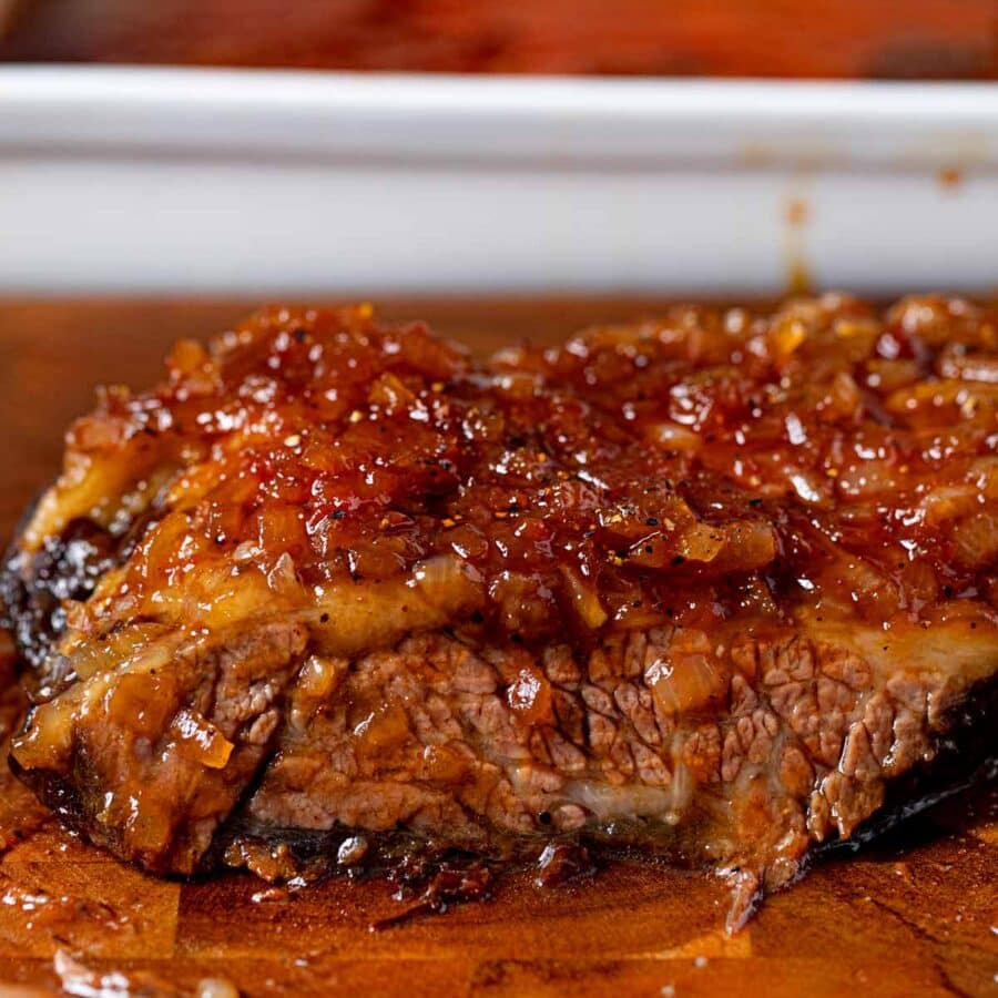 Easy Texas Oven-Roasted Beef Brisket Recipe - Dinner, then Dessert