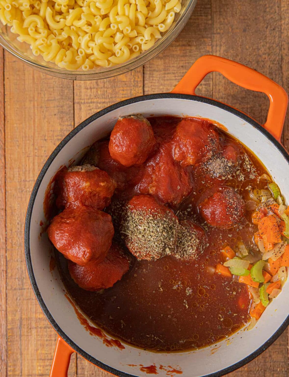 Meatball Soup Recipe- Dinner, then Dessert