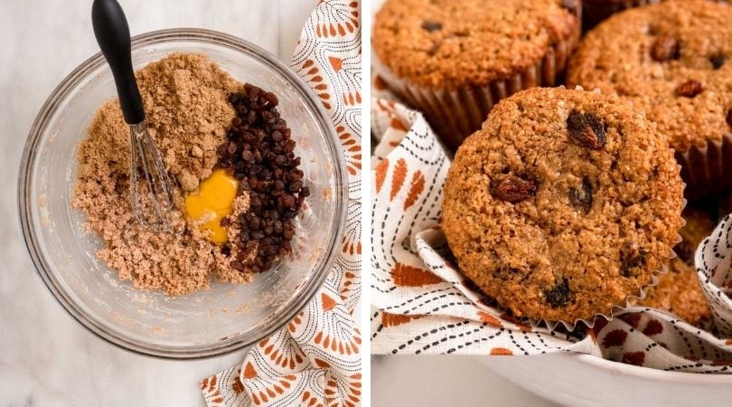 Raisin Bran Muffins Recipe- Dinner, then Dessert